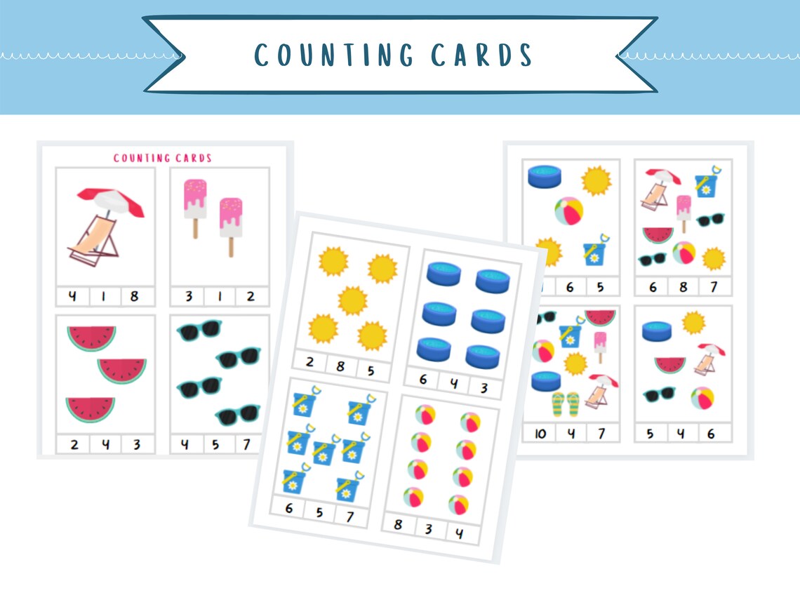 Summer Activity Bundle Printable Toddler and Preschool - Etsy