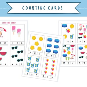 Summer Activity Bundle Printable, Toddler and Preschool Digital ...