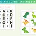 Dinosaur Game, Dinosaur Activity Bundle, Dinosaur Activities for ...