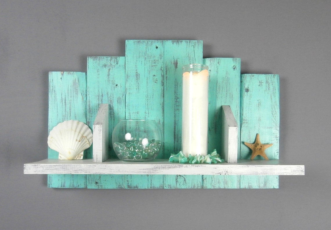 Coastal Decor Overtoilet Shelf Unit-beach Decor Open Shelving | Etsy