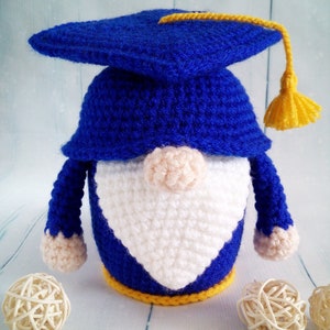 0052 Crochet Pattern - Graduation Gnomes - Graduation Gift Idea Home ...