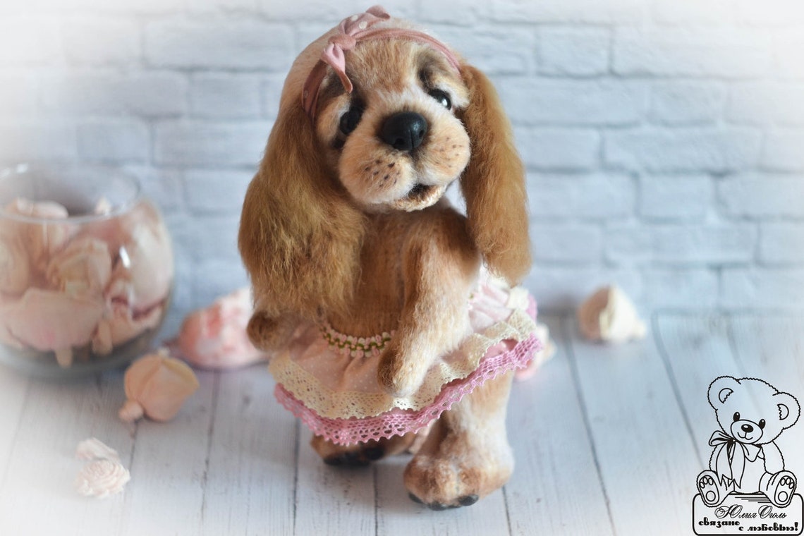 0026 Crochet Pattern Spaniel Puppy Dog Pdf File by Julia - Etsy UK