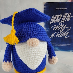 0052 Crochet Pattern - Graduation Gnomes - Graduation Gift Idea Home ...
