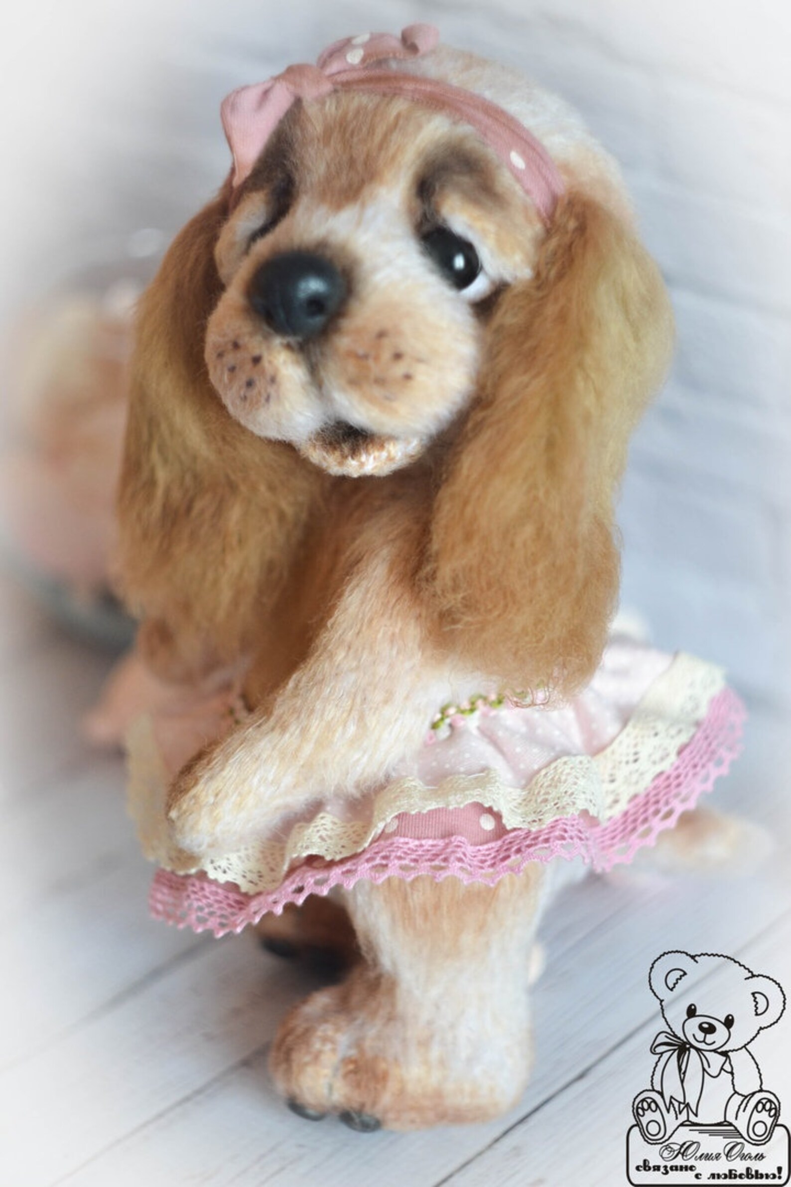 0026 Crochet Pattern Spaniel Puppy Dog Pdf File by Julia - Etsy UK