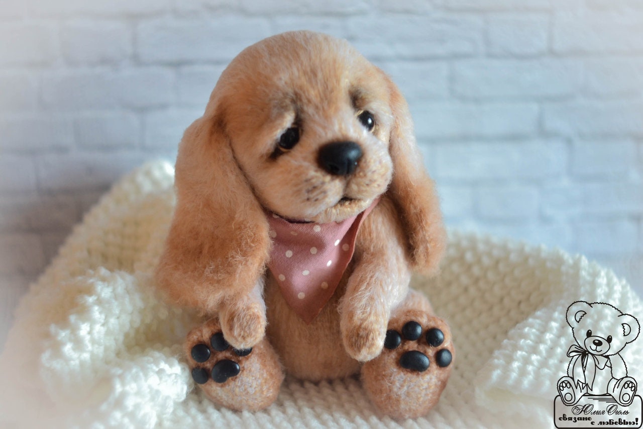 0026 Crochet Pattern Spaniel Puppy Dog Pdf File by Julia - Etsy UK
