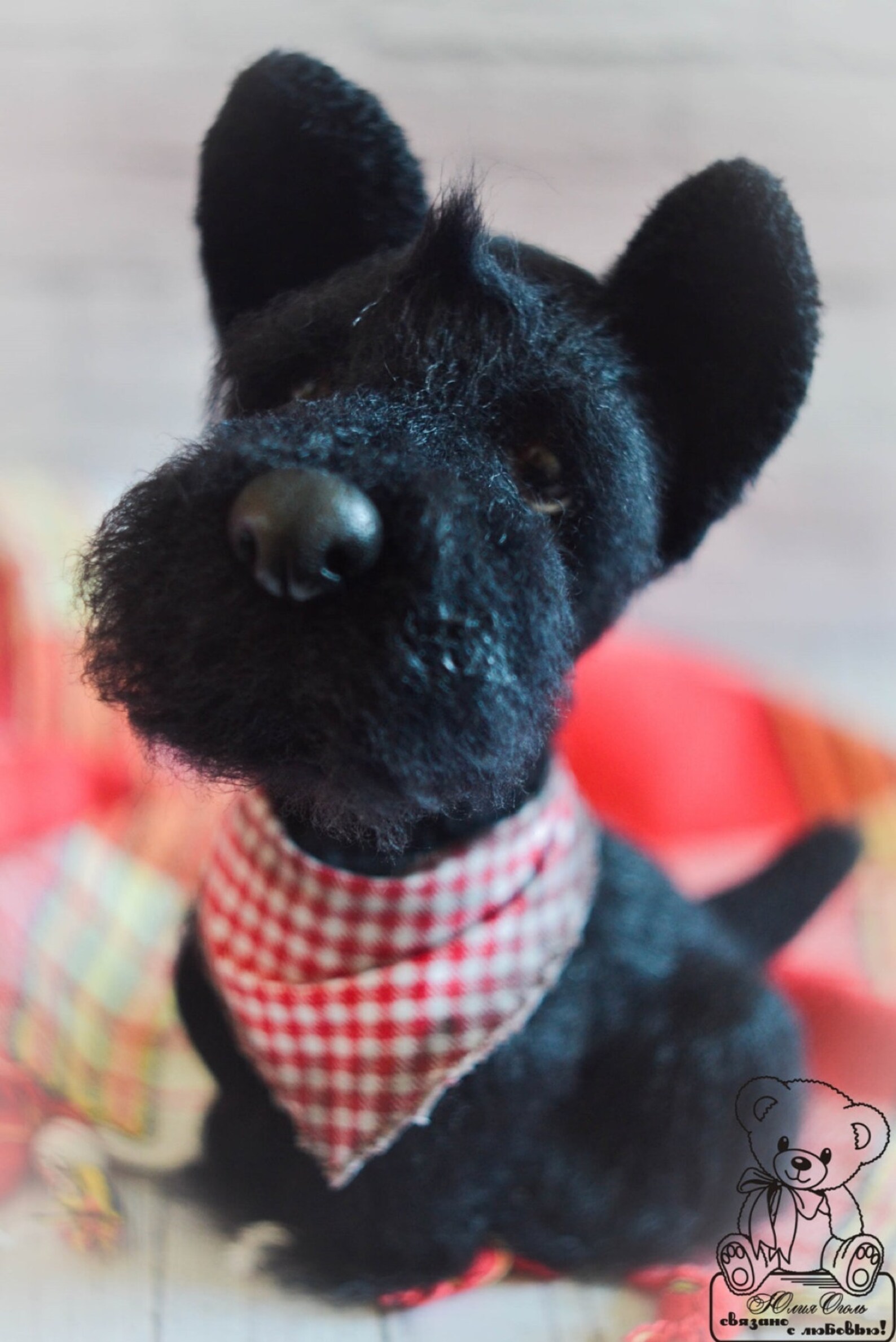 0027 Crochet Pattern Scottish Terrier Puppy Dog Pdf File | Etsy