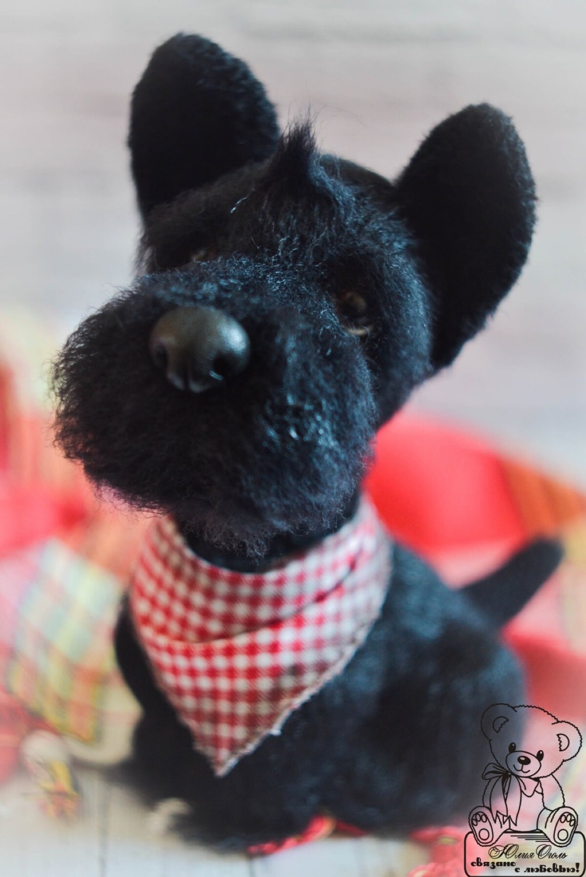 0027 Crochet Pattern Scottish Terrier Puppy Dog Pdf File | Etsy