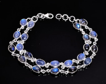 Double Line Bracelet | Etsy