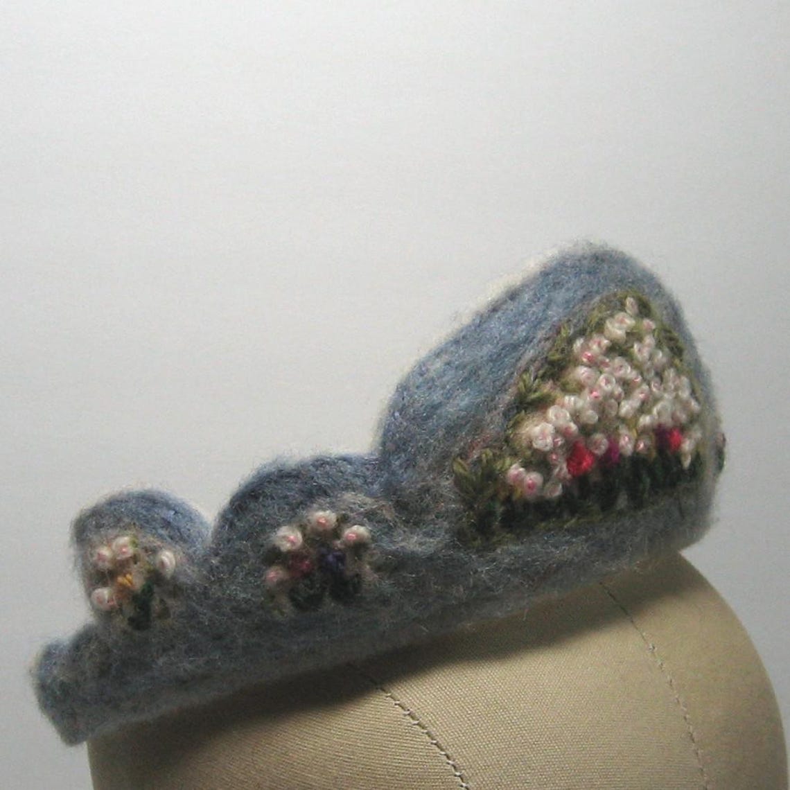 Spring Flowers Hand Felted Wool Crown, Child/adult Sm/med 100% Wool ...