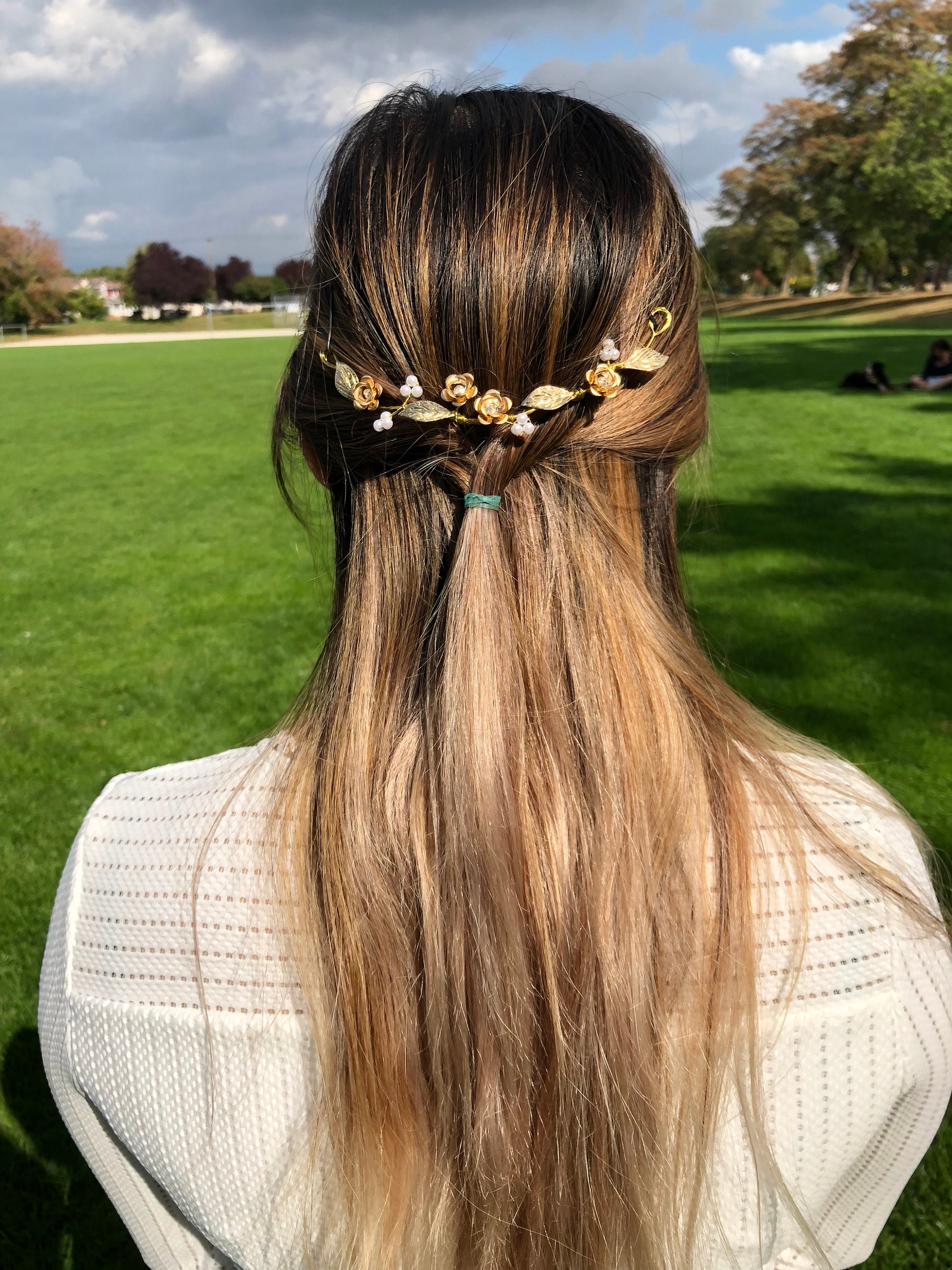 Beautiful Floral Unique Headpiece - Etsy