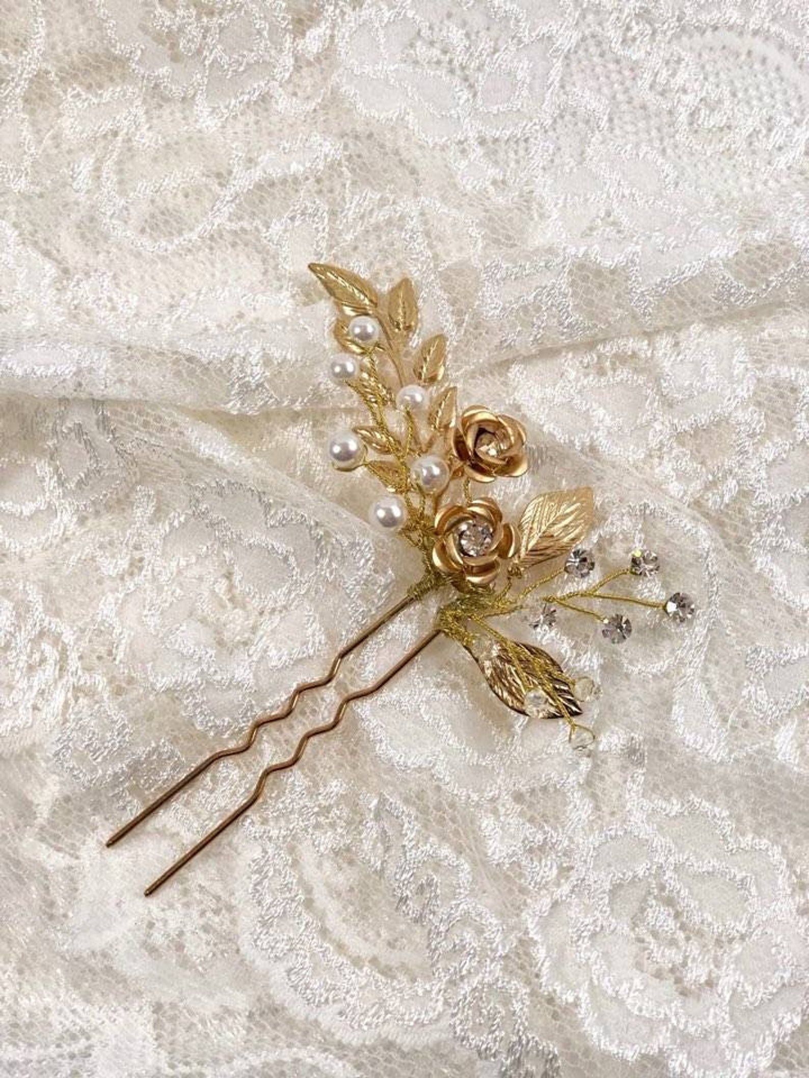 Gold Plated Rose Beautiful Unique and Stunning Decorative - Etsy