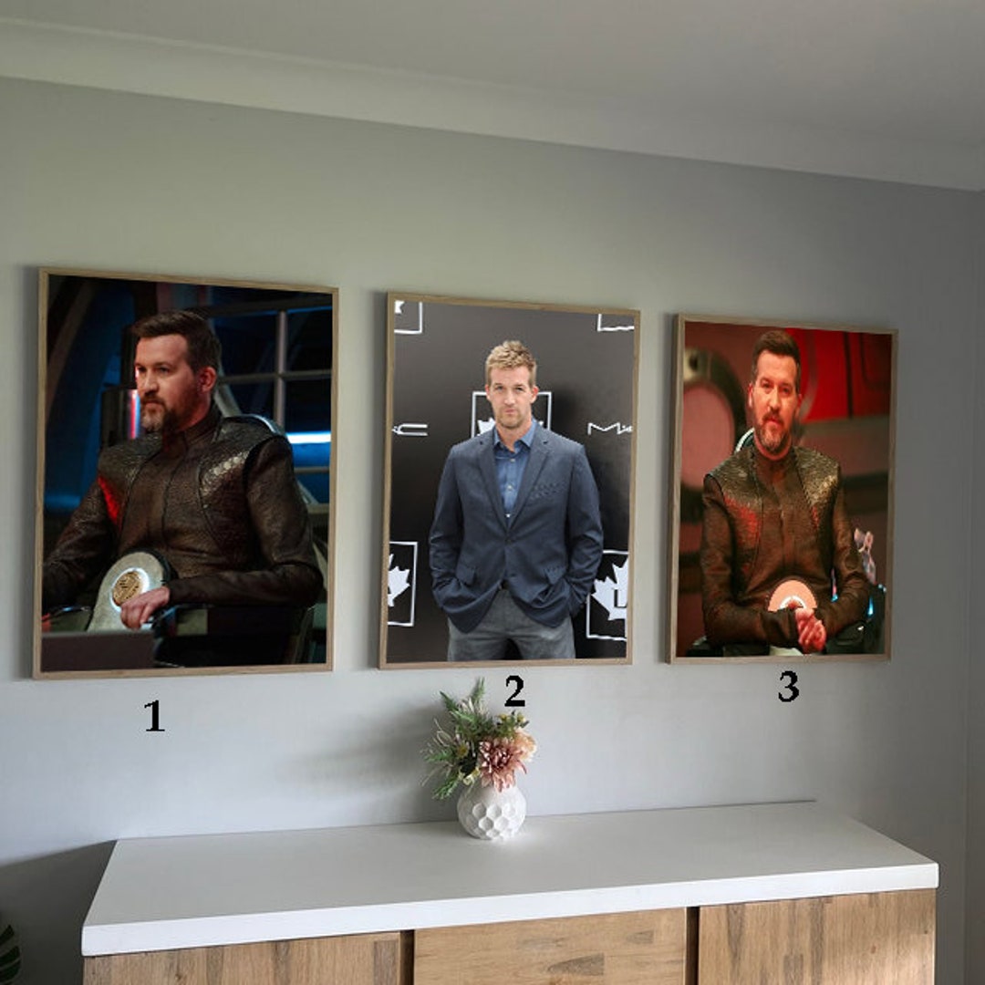 Kenneth Mitchell 'star Trek' Actor Poster, Home Decor no Framed - Etsy UK