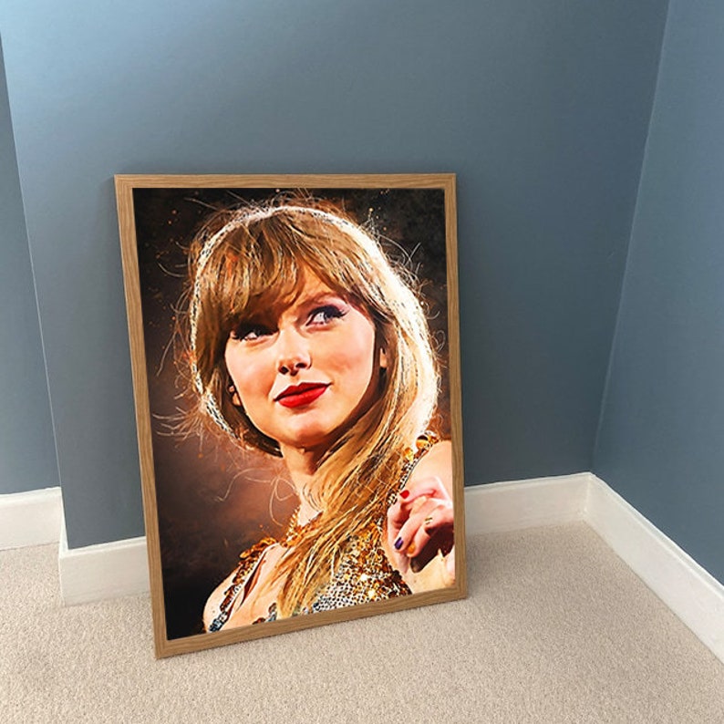 Taylor Swift Music Singer Poster, Gift - Etsy