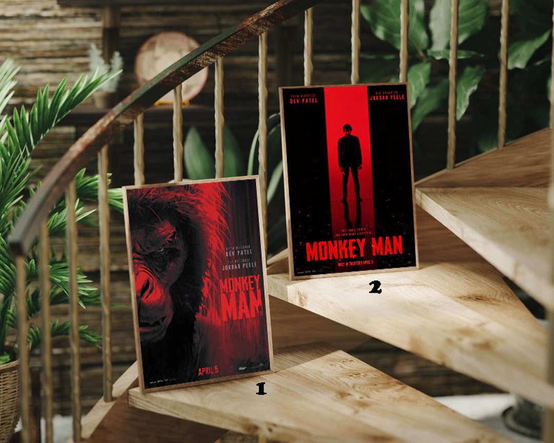 Monkey Man Movie Poster, Home Decor - Etsy