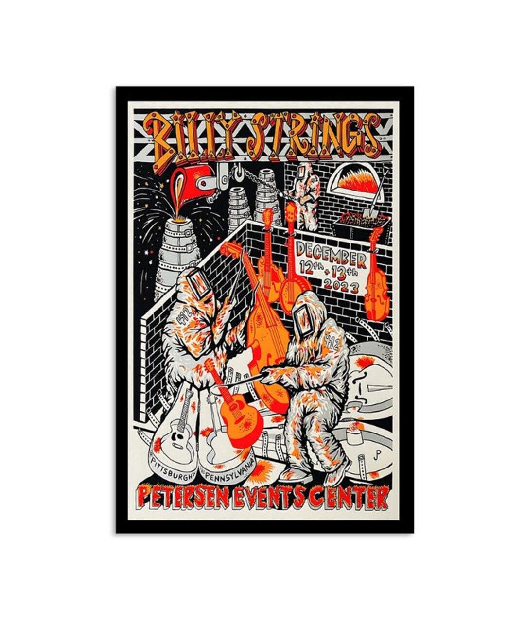 Billy Strings 12-16-2023 at the Oncenter, Syracuse, NY Poster, Home Decor No Framed - Etsy