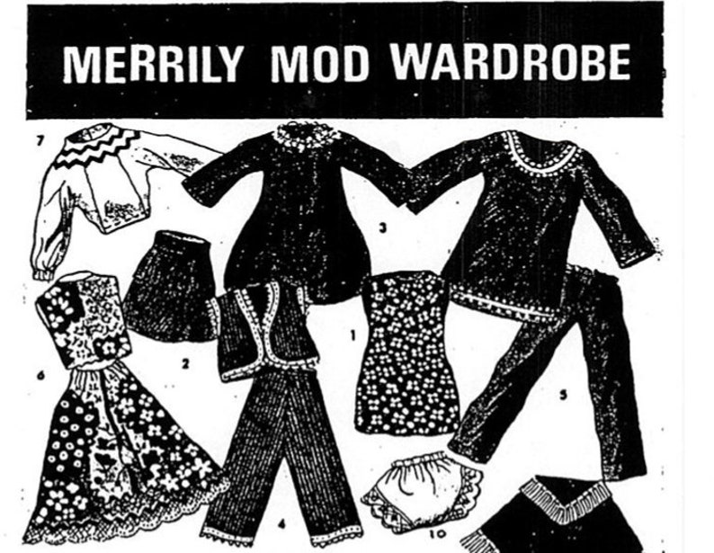 Pippa Dawn Merrily Mod Wardrobe Pattern Original Primer and ...