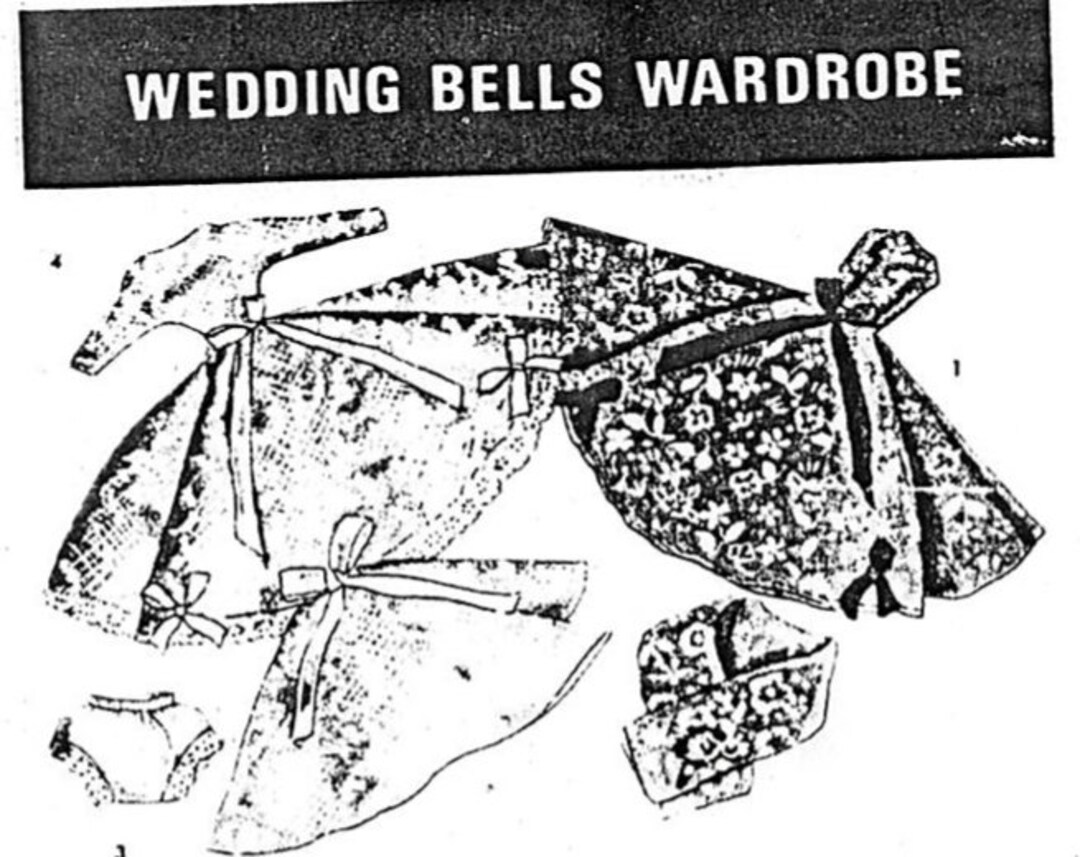 Pippa Dawn Wedding Bells Wardrobe Pattern Original Primer and ...