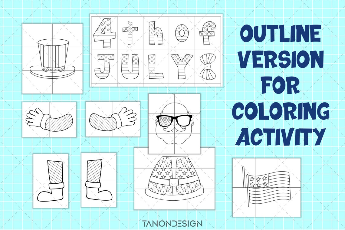 4th of July Classroom Door Decor and Bulletin Board Kits Print ...