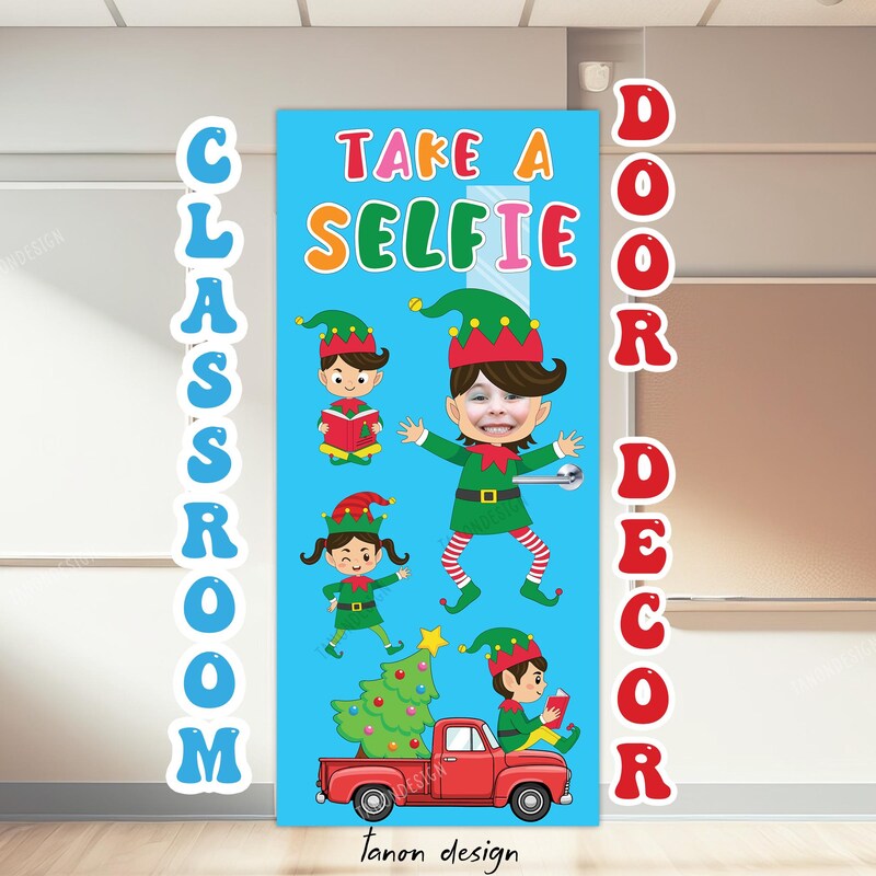 Elfie Selfie Printable - Etsy