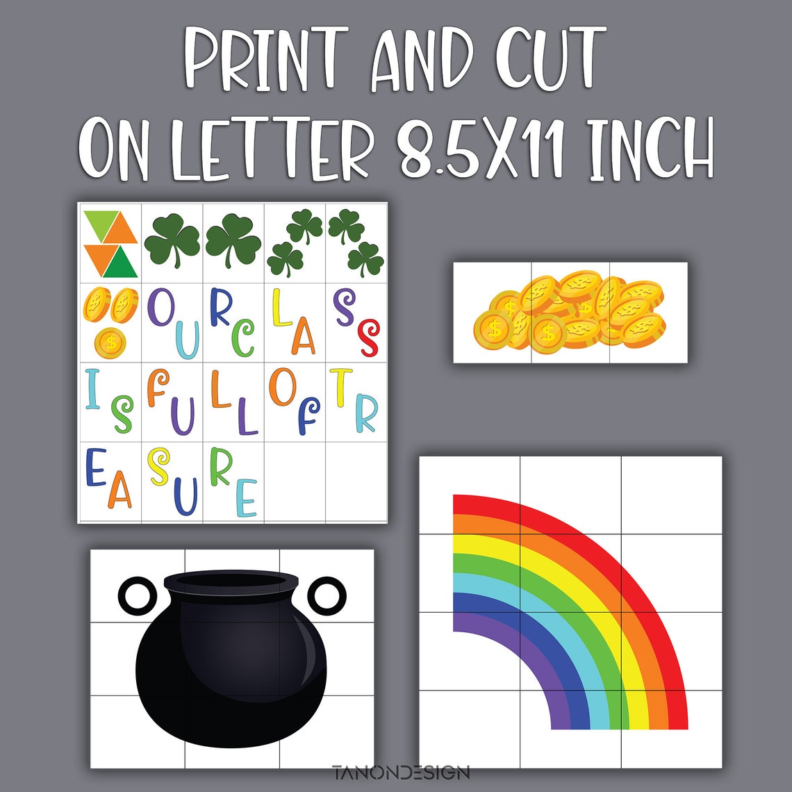 ST. Patrick's Day Lucky Classroom Door Decor and Bulletin - Etsy