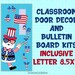 4th of July Classroom Door Decor and Bulletin Board Kits Print ...