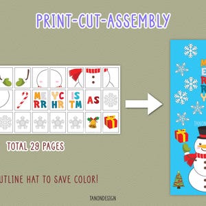Christmas Classroom Door Decor Kit, Snowman Theme (printable PDF) - Etsy