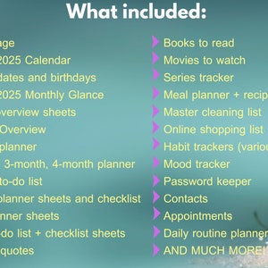 All in One Life Planner 2024-2025 Canva Template / Editable Printable ...