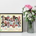 Editable School Class Photo Collage Template (digital Download) - Etsy