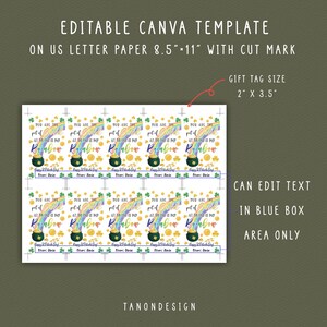 PRINTABLE St. Patrick's Day Favor Tags, You Are the Pot of Gold ...