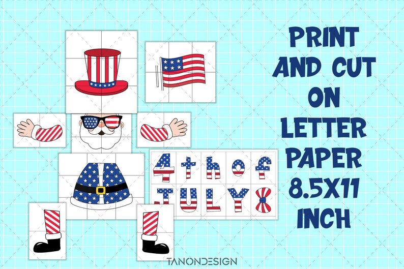 4th of July Classroom Door Decor and Bulletin Board Kits Print ...