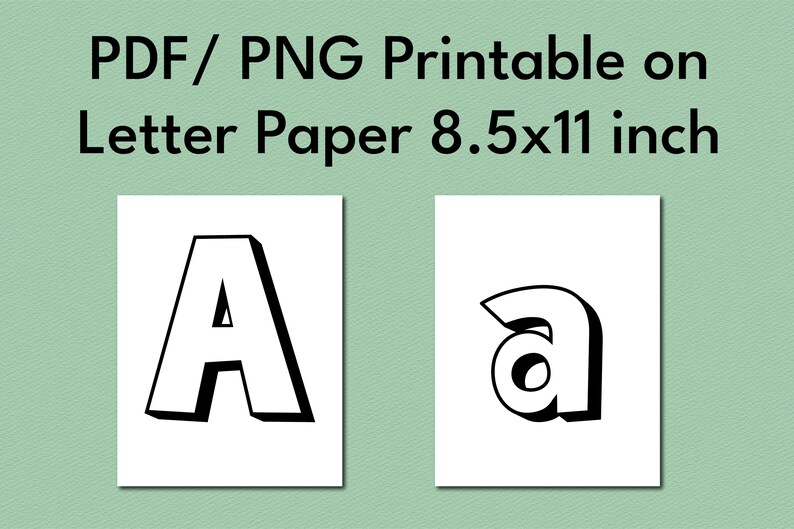 95 Printable 3D Bulletin Board Letters, Classroom Door Decor, Bulletin ...