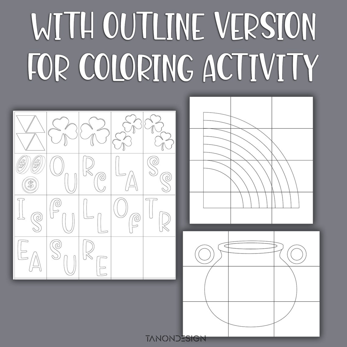 ST. Patrick's Day Lucky Classroom Door Decor and Bulletin Board Kits ...