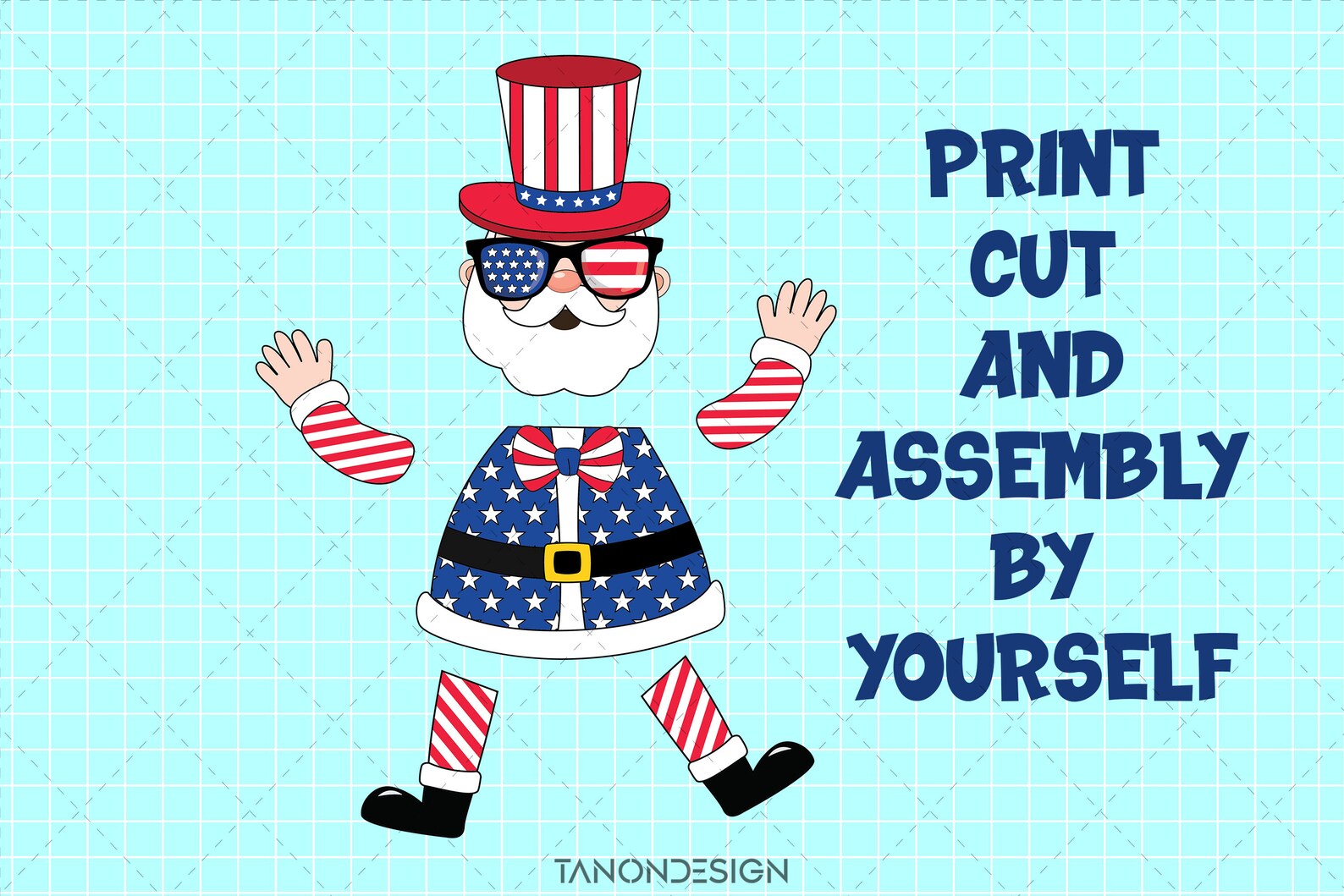 4th of July Classroom Door Decor and Bulletin Board Kits Print ...