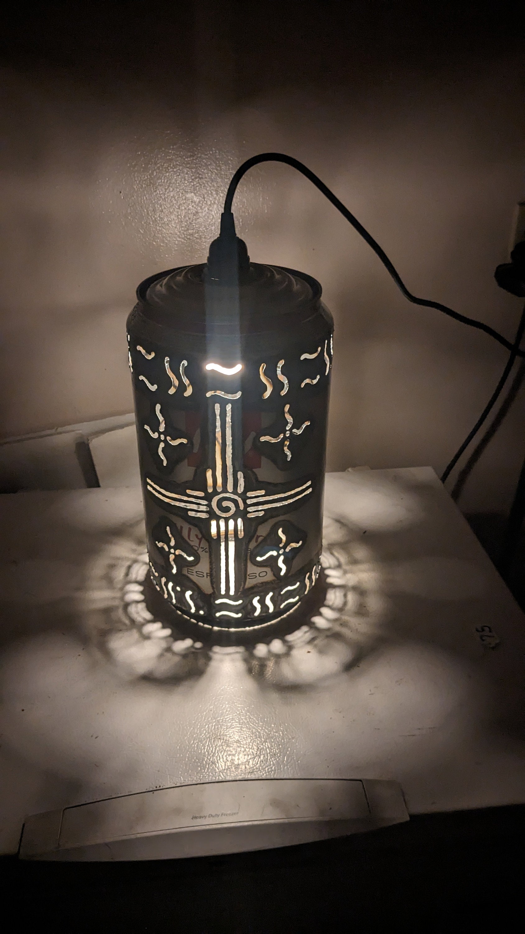 Coffee Can Lamp - Etsy