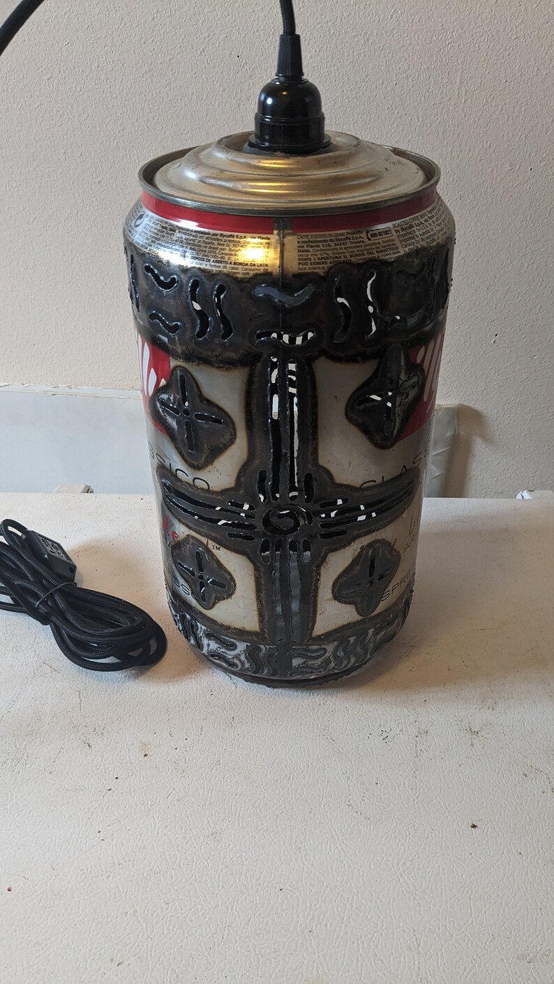 Coffee Can Lamp - Etsy