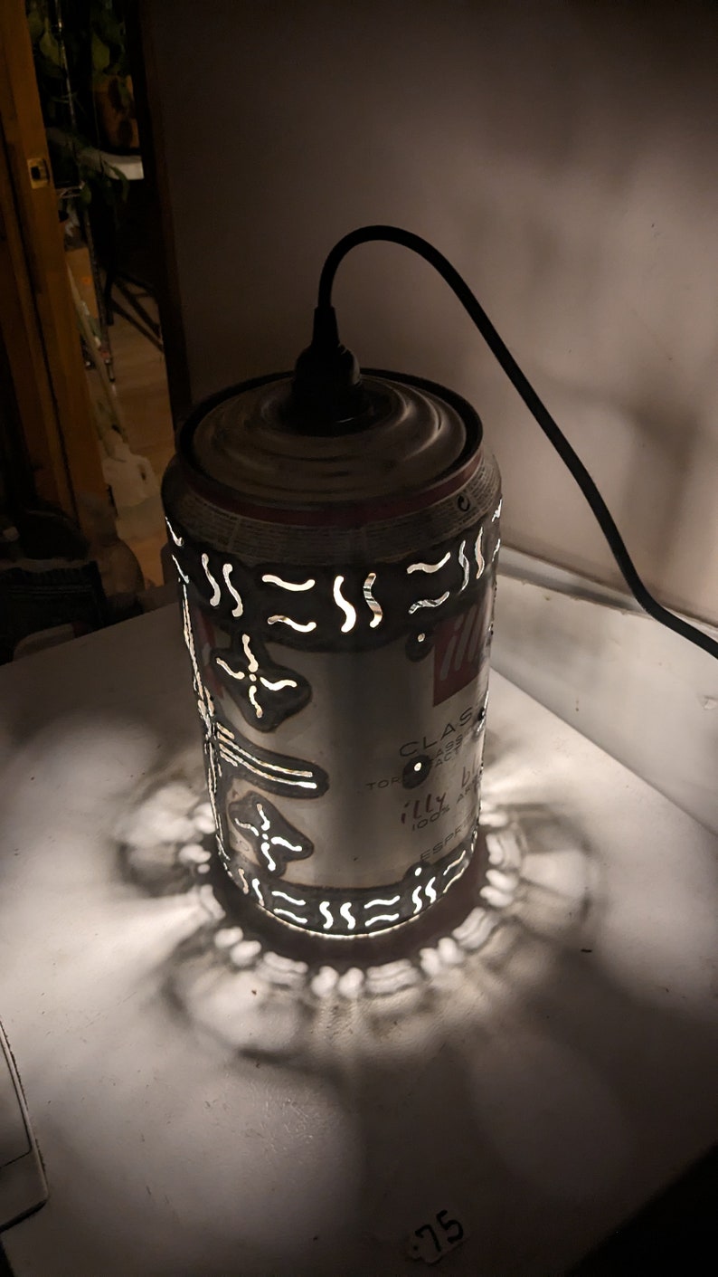 Coffee Can Lamp - Etsy