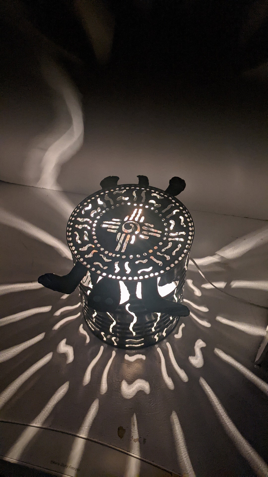 Large Sea Turtle Lamp - Etsy