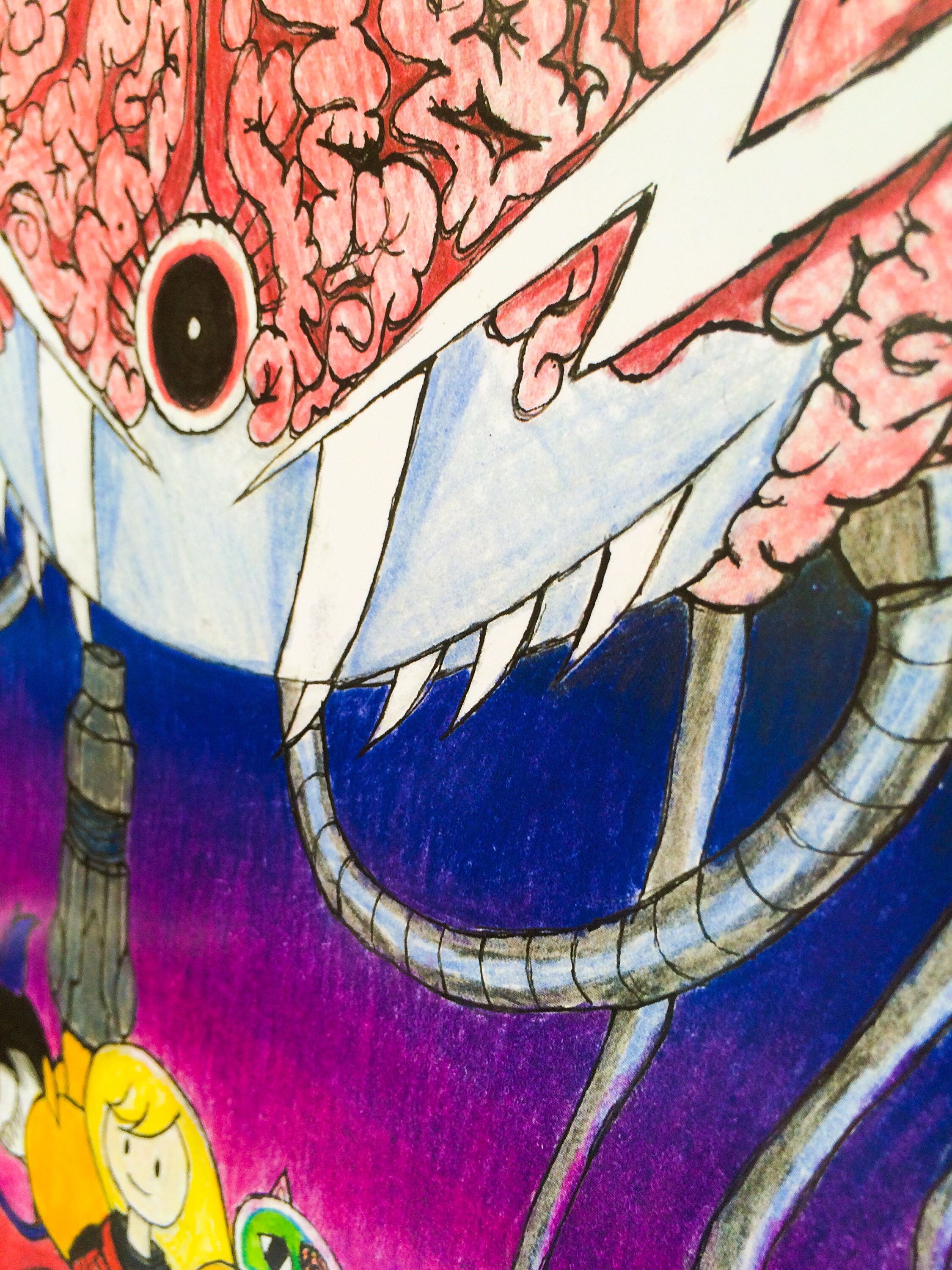 Fan Art Mixed Media: Metroid + Adventure Time Crossover - Etsy