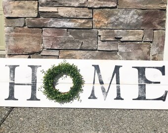 Wood plank sign | Etsy