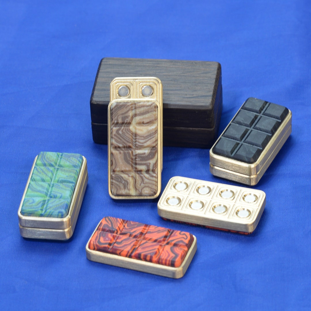 Magnetic Fidget Slider Metal Fidget Toy Adult Edc Fidget - Etsy