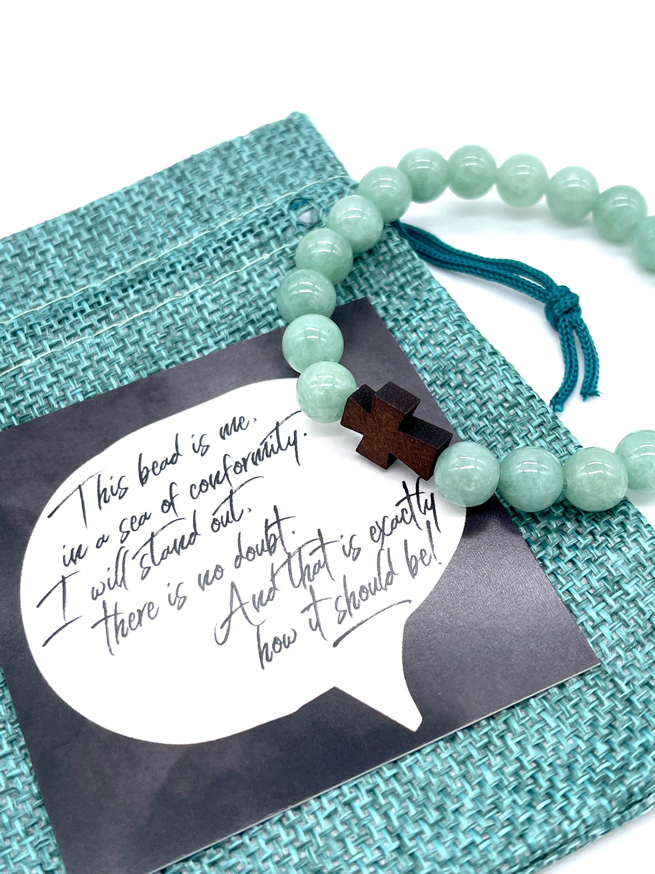 Myanmar JADE / Burmese JADE Beaded Stretch Bracelet W/wooden - Etsy