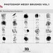 Photoshop Messy Brushes Vol1 | Photoshop Messy Brushes | Messy Brushes ...