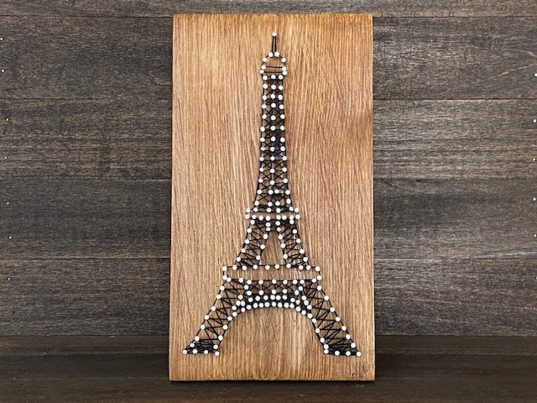 Eiffel Tower String Art - Etsy