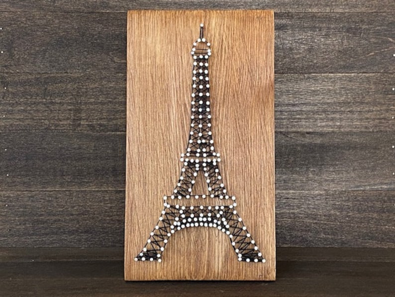 Eiffel Tower String Art - Etsy