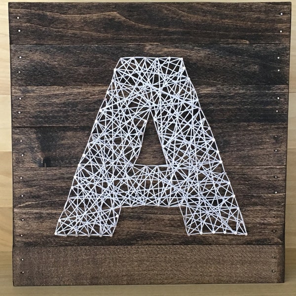 String Art Letters - Etsy