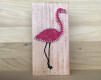 Flamingo String Art - Etsy