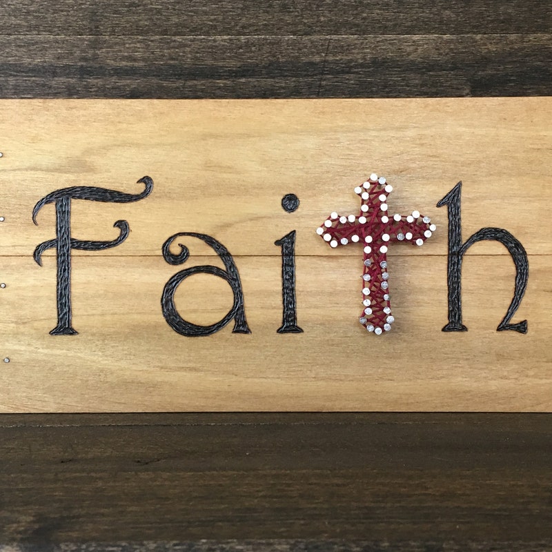 Christian String Art - Etsy