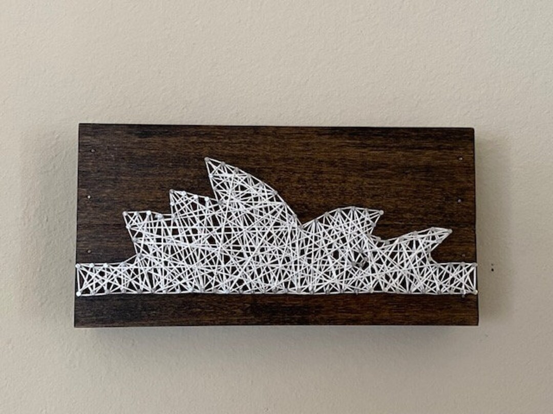 Sydney Opera House String Art - Etsy