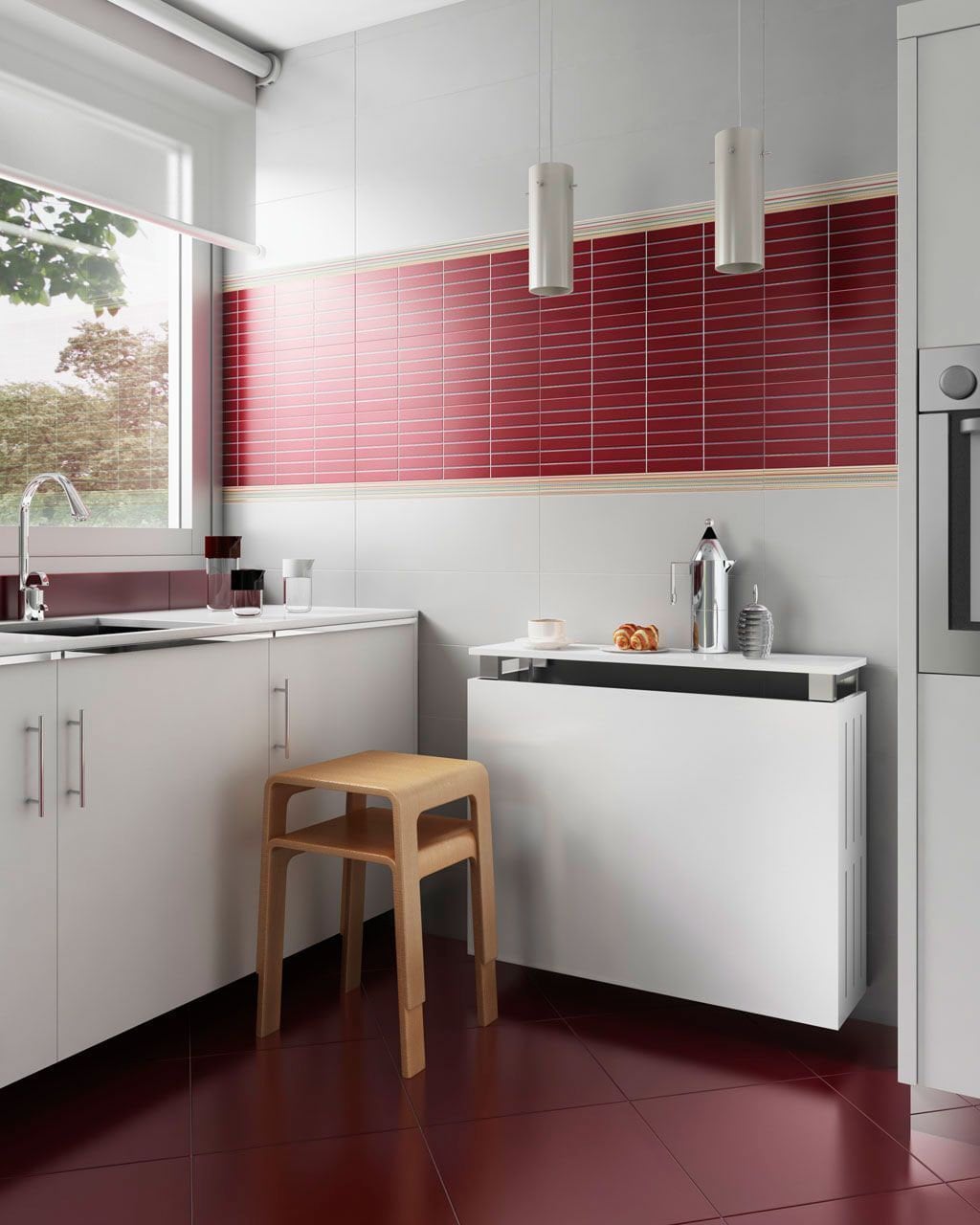 Custom Made Folding TABLE Radiator Cover Multi-functional Space Saving ...