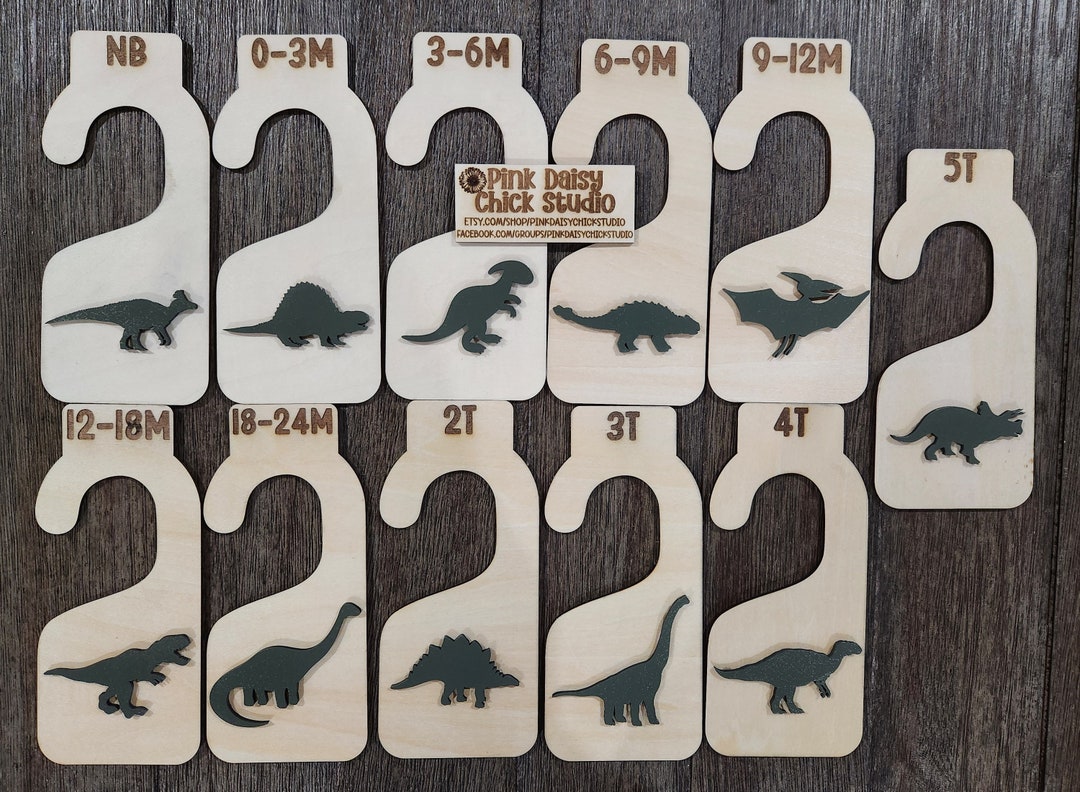 Digital SVG Laser Cut File / Laser Designs / Baby Clothes Closet ...